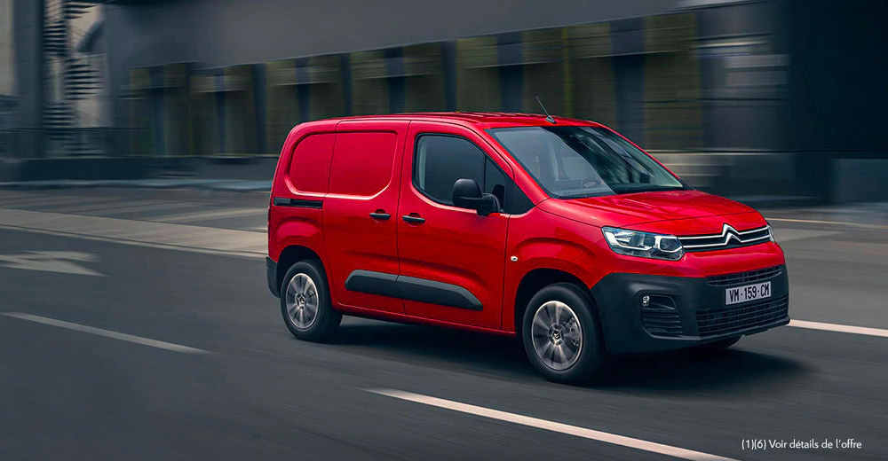 Leasing utilitaire Citroën : quelles offres en LLD
